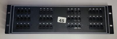 Black Box JPM003 48x 6-Pin CAT3 Modular 8P6C Connectors New Open Box | eBay