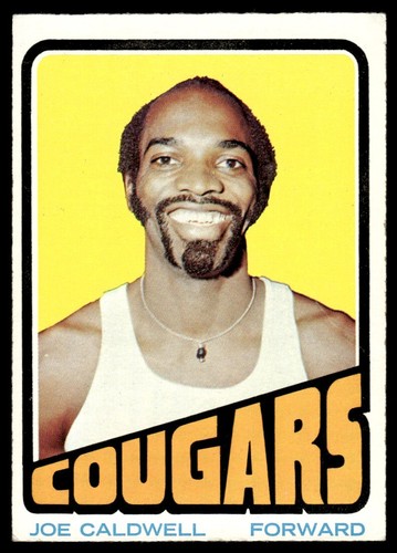 1972-73 Topps Basketball Card Joe Caldwell Carolina Cougars #206 | eBay