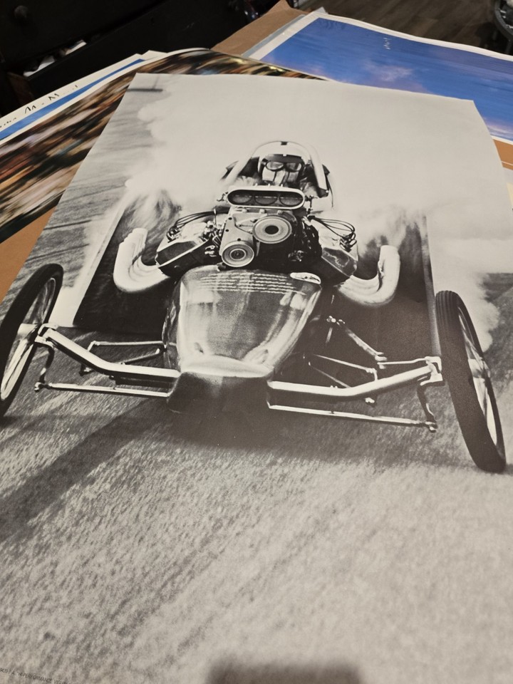 Vintage DRAG RACING posters | eBay