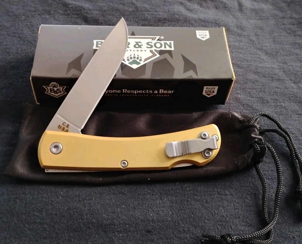 Bear And Son Cutlery Farmhand Sodbuster Jr Lockback C137L | eBay