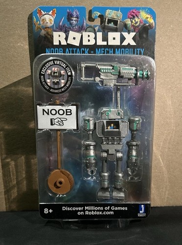 Roblox Noob Attack Mech Mobility Toy Figure (code included) | eBay