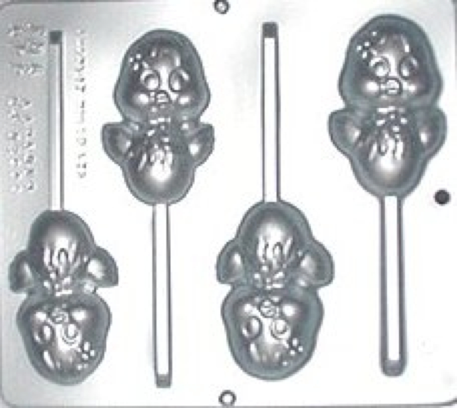Chickie Lollipop Chocolate Candy Mold Easter 1818 NEW | eBay
