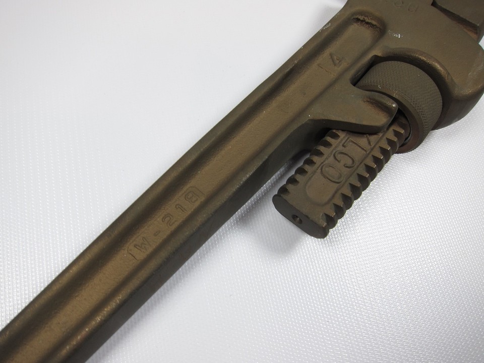 Berylco W-218 W218 14 Non Sparking Pipe Wrench 14” | eBay