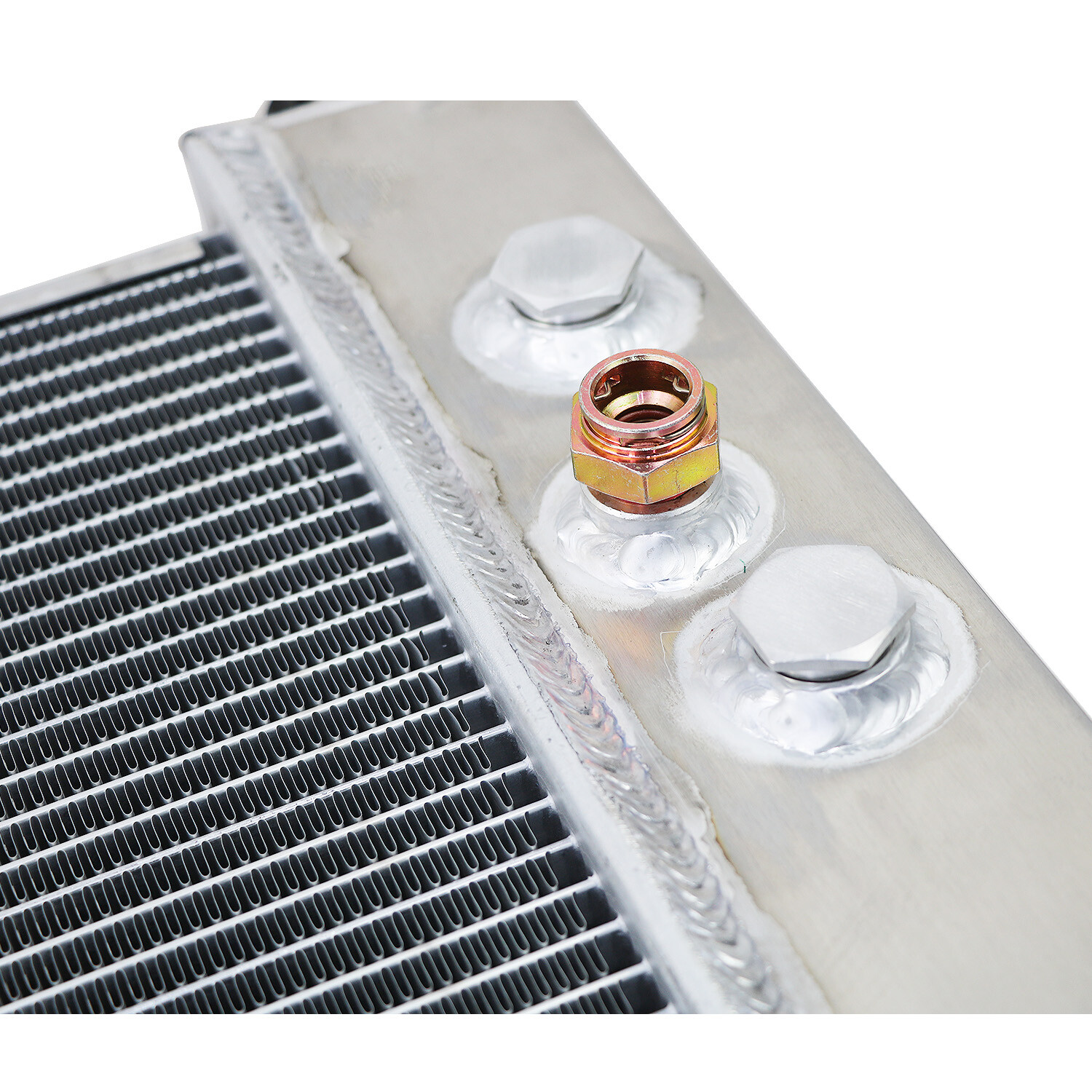 4 Rows Aluminum Radiator For 1982-1991 CHEVY GMC 6.2L DIESEL V8 Engines ...