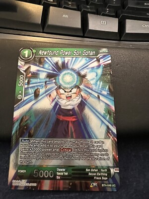 Battle Evolution Booster, Newfound Power Son Gohan Foil p2-23259 | eBay