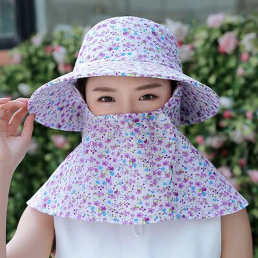 UV protection Sun Visor Hat Wide Brim Women Cap Portable Sun Hats Women ...