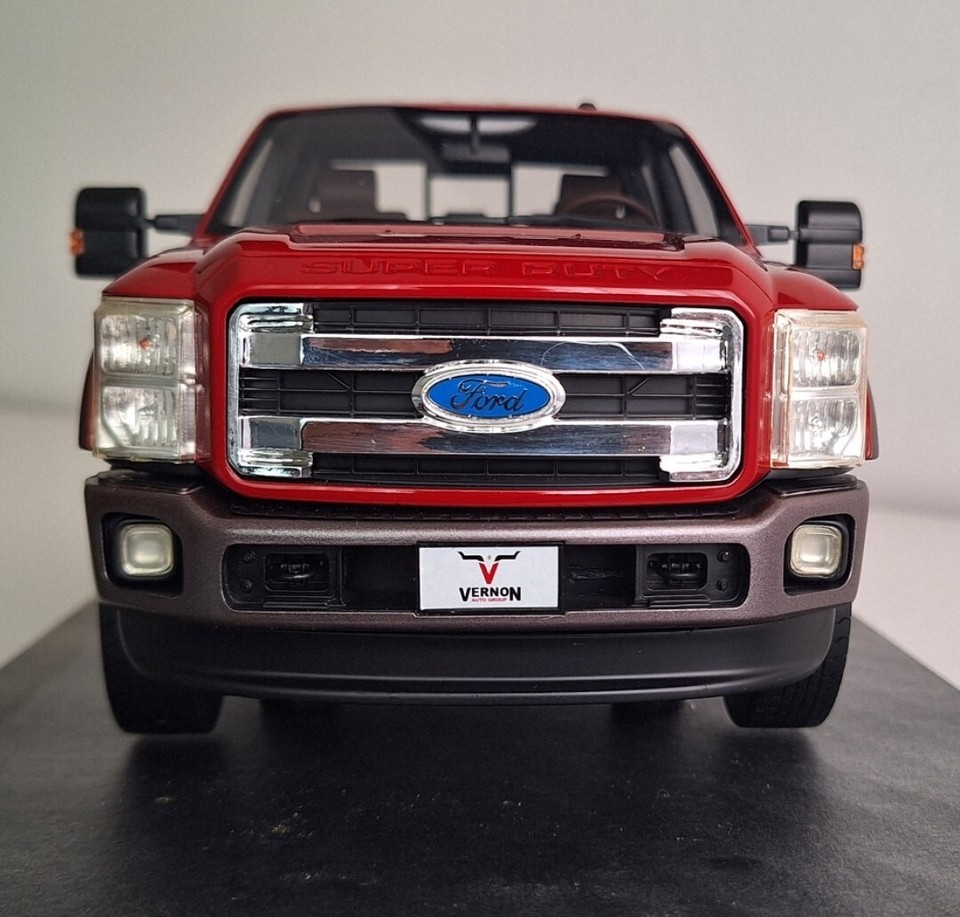 Ford F-350 King Ranch Pick-Up 2016 Red 1/18 Model777 217085 (1 of 300 ...