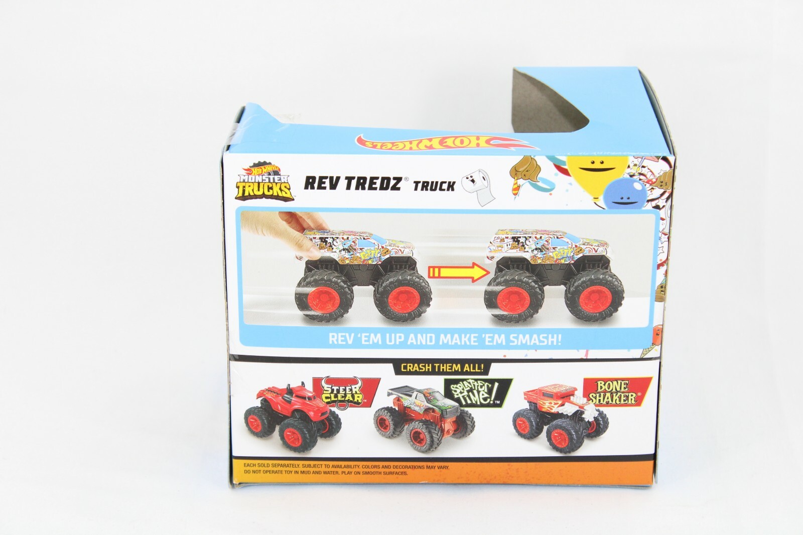 Hot Wheels Monster Trucks 1 43 Scale Potty Central Rev Tredz for sale ...