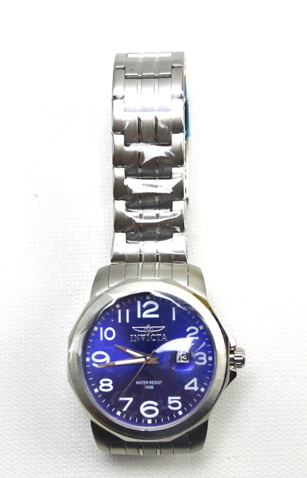 Invicta Specialty Mens Trinite Night Glow Quartz Watch 6607 Stainless ...