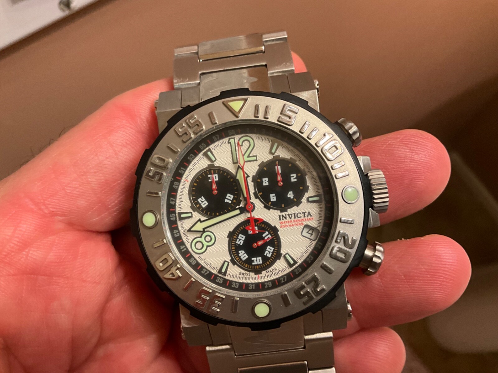 INVICTA SWISS MADE RESERVE OCEAN REEF MODEL 6129 PAN… - Gem