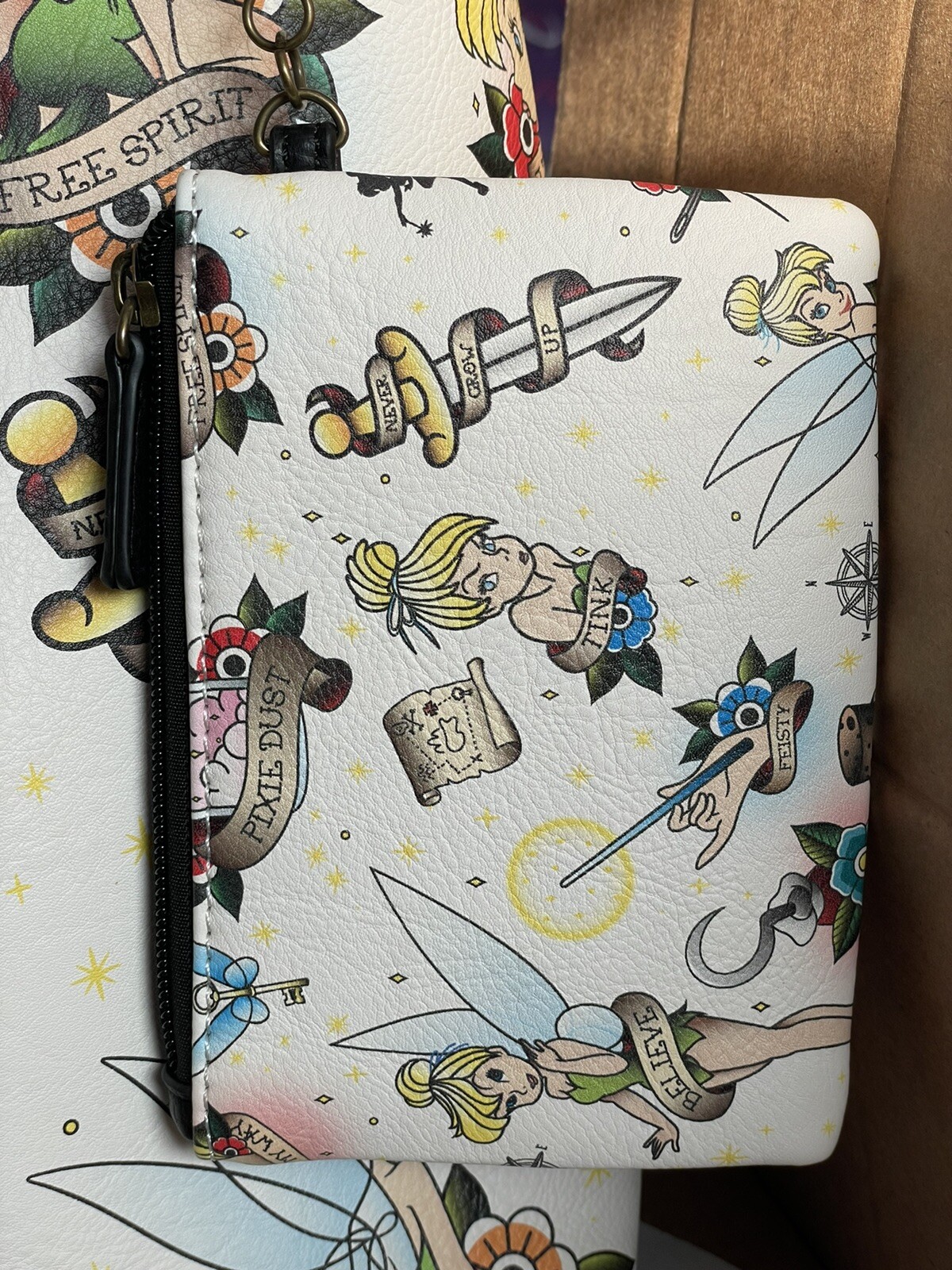 Loungefly Tinkerbell tote bag with coin purse | eBay Australia