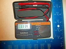 RadioShack 18-range Digital Multimeter 22-803 in Original Radio Shack ...