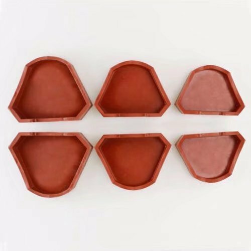 6Pcs/set 3 Sizes Dental Model Base Set Dental Mold Plaster Base Tray US ...