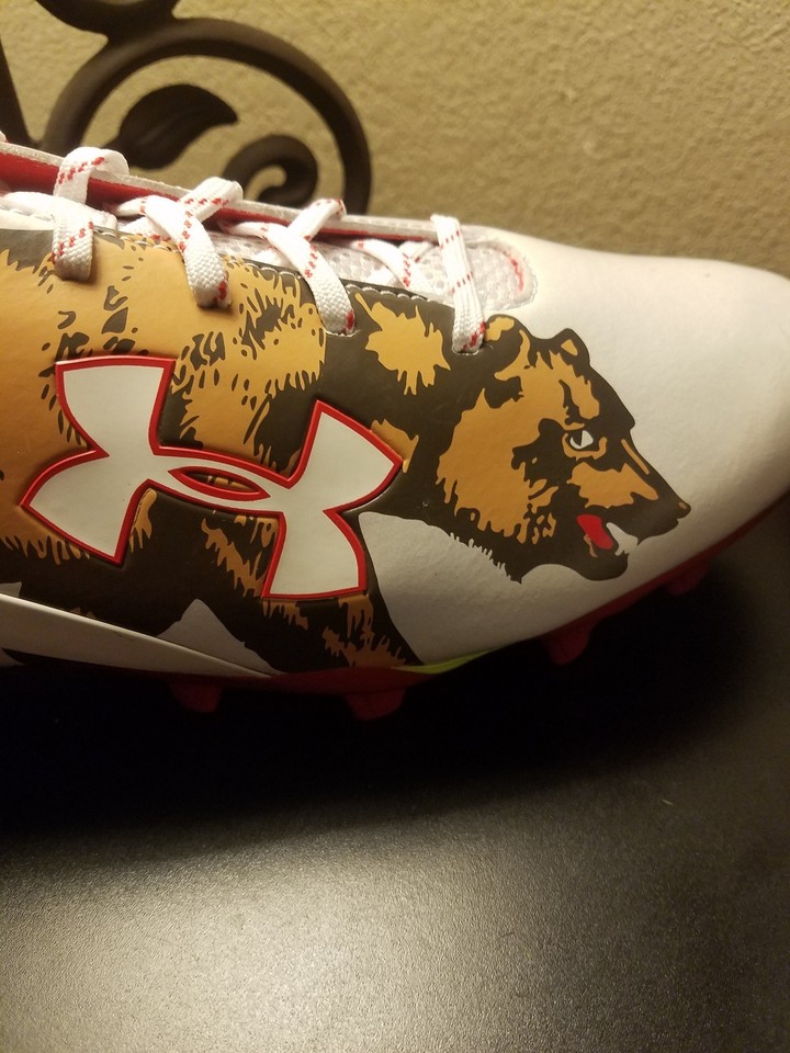 Under Armour Spotlight Limited "California" Cleats/1275481-130/ SZ15 ...