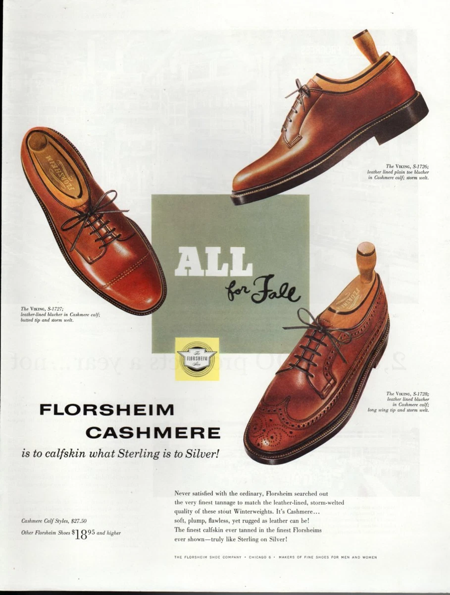 Florsheim Blucher 1980s Advertisement Clearance | emergencydentistry.com
