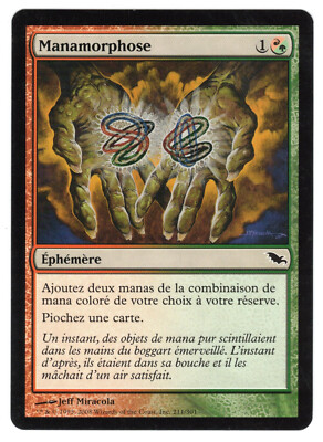 Magic-Style MTG - Manamorphose - French Shadowmoor - EX+/NM- | eBay