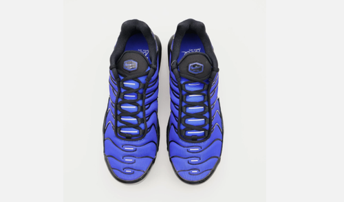 Nike Air Max Plus Premium Shoes Black Racer Blue FQ7331-001 PRM ...