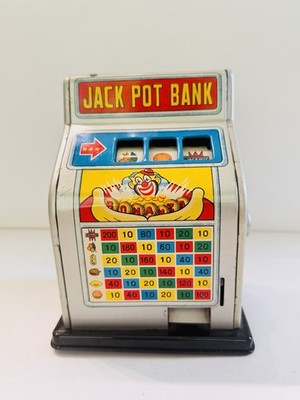 Vintage Jack Pot Bank Tin Toy Bank O.K.P | eBay
