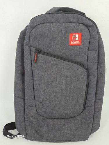 Nintendo Switch Elite Player Backpack Travel Bag – Dark Grey Accessory ...