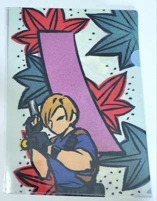 Resident Evil BIOHAZARD Leon file folder Hanafuda | eBay