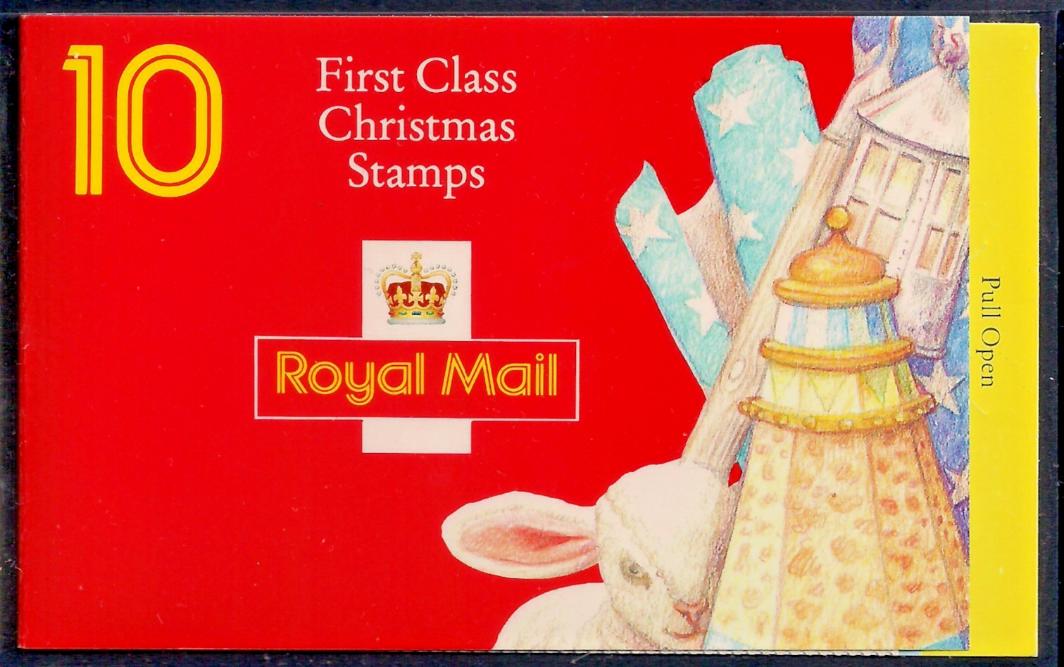 1/11/1994 £2.50 LAMB & CROOK WITH LANTERN CHRISTMAS CYL.NO.DOT BOOKLET ...