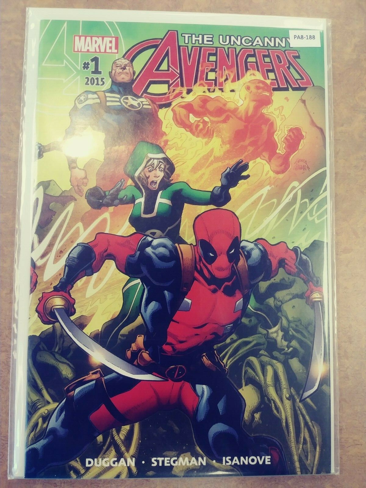 Uncanny Avengers vol.3 #1 2015 1st App. Synapse Grade 9.4 Marvel Comic ...