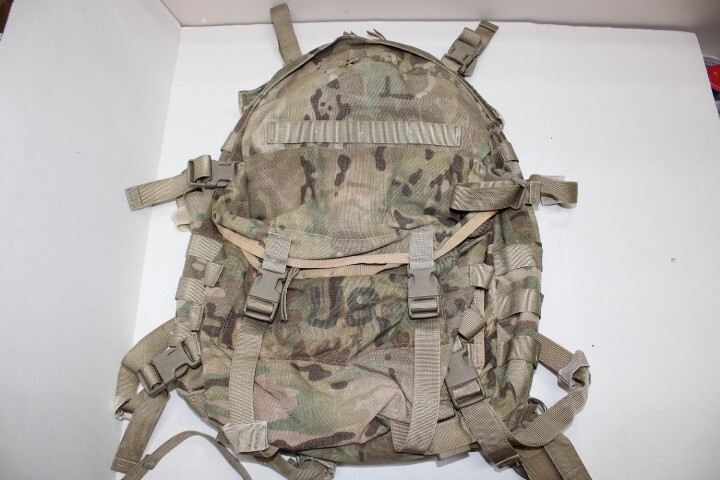US Military Issue Multicam OCP Camo MOLLE II Assault Pack RuckSack ...