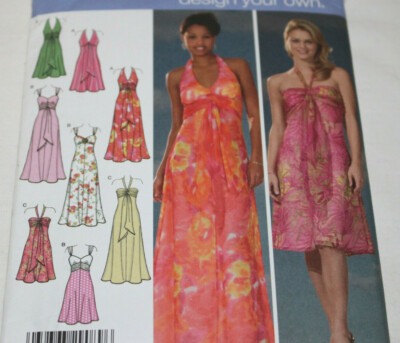 Simplicity 4577 Misses' Design Your Own Dresses 4, 6, 8, 10 Dress ...