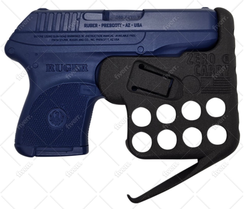 RUGER LCP, LCP MAX (or II) Zero Carry Elite POCKET Holster for ...