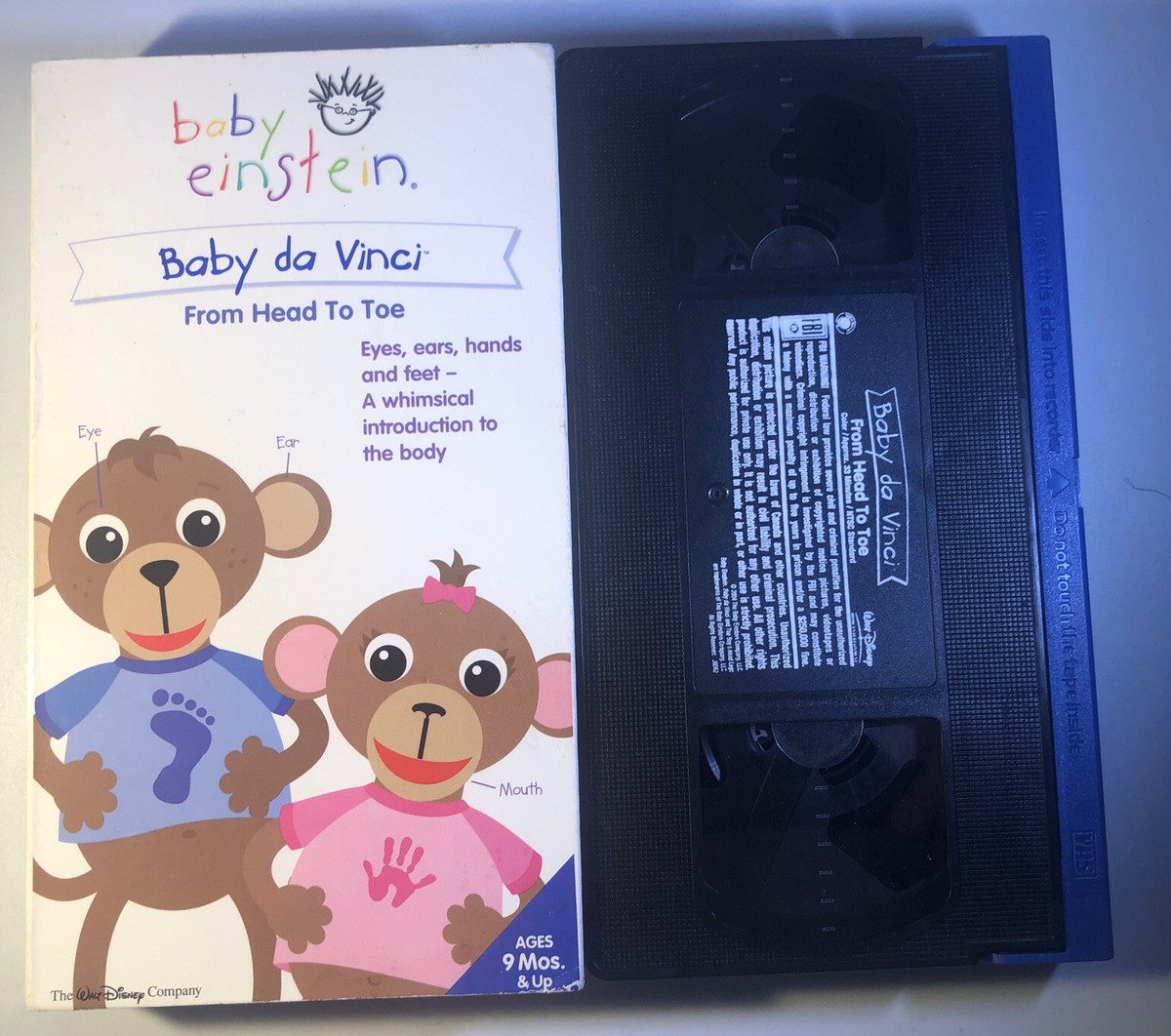 Baby Einstein Baby Da Vinci Vhs BABY EINSTEIN:BABY DA VINCI(VHS