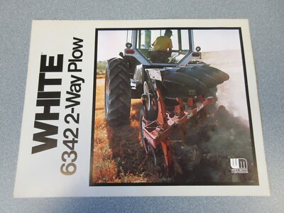 White 6342 2-Way Plow Sales Sheet 2 | eBay