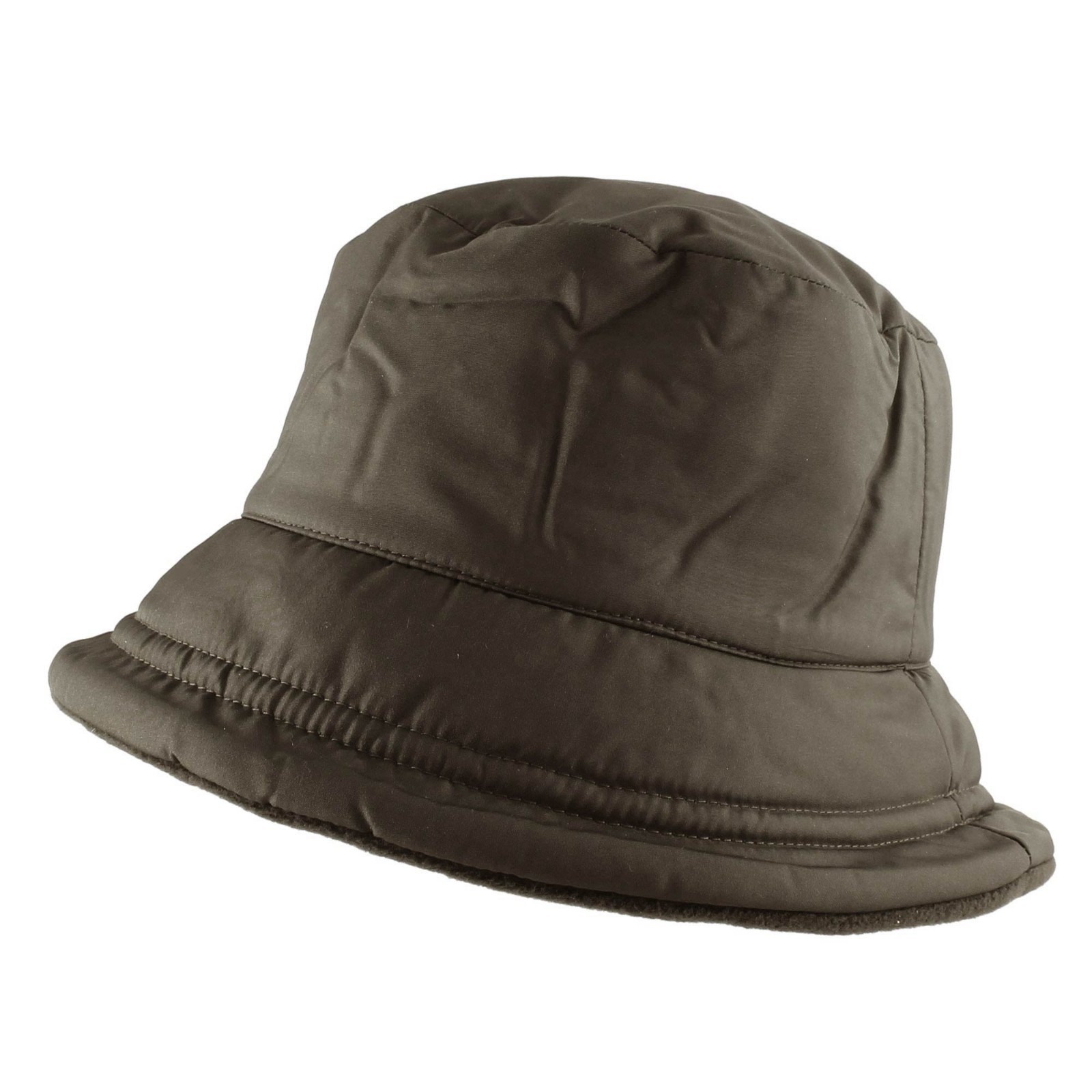 Fleece Lined Thick Soft Warm Fall Winter Bucket Cap Travel Packable ...