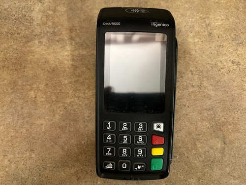 INGENICO DESK 5000 CREDIT CARD TERMINAL MACHINE H6-1(2) | eBay