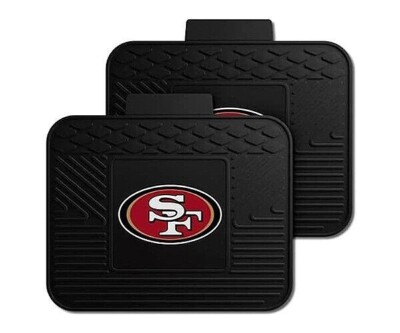 San Francisco 49ers NFL Utility Rear Car Floor Mats (set of 2) | eBay