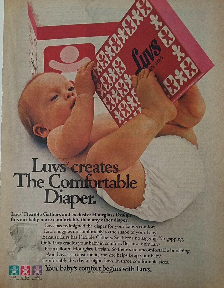 Vintage Luvs Diapers