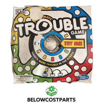 NEW Hasbro Trouble Board Game Pop-O-Matic Dice Roller Classic Family ...