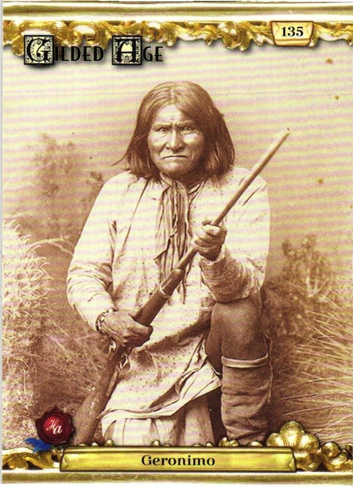 Geronimo Gilded Age 2022 Historic Autograph Trading Card | eBay