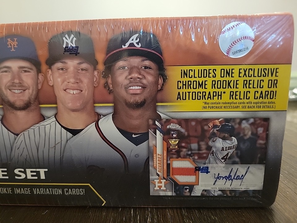 Topps 2020 Baseball COMPLETE SET - ORANGE BOX - One Rookie Relic Or ...
