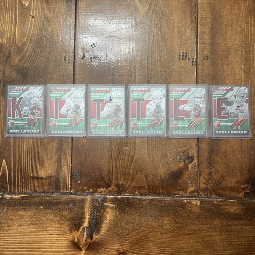 2023 Panini Donruss Elite GEORGE KITTLE SAN FRANCISCO 49ERS Spellbound ...