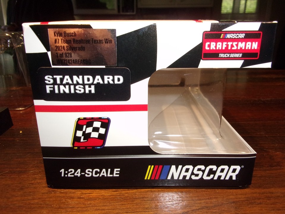 2024 KYLE BUSCH #7 REALTREE TEXAS WIN NASCAR TRUCK 1/24 | eBay