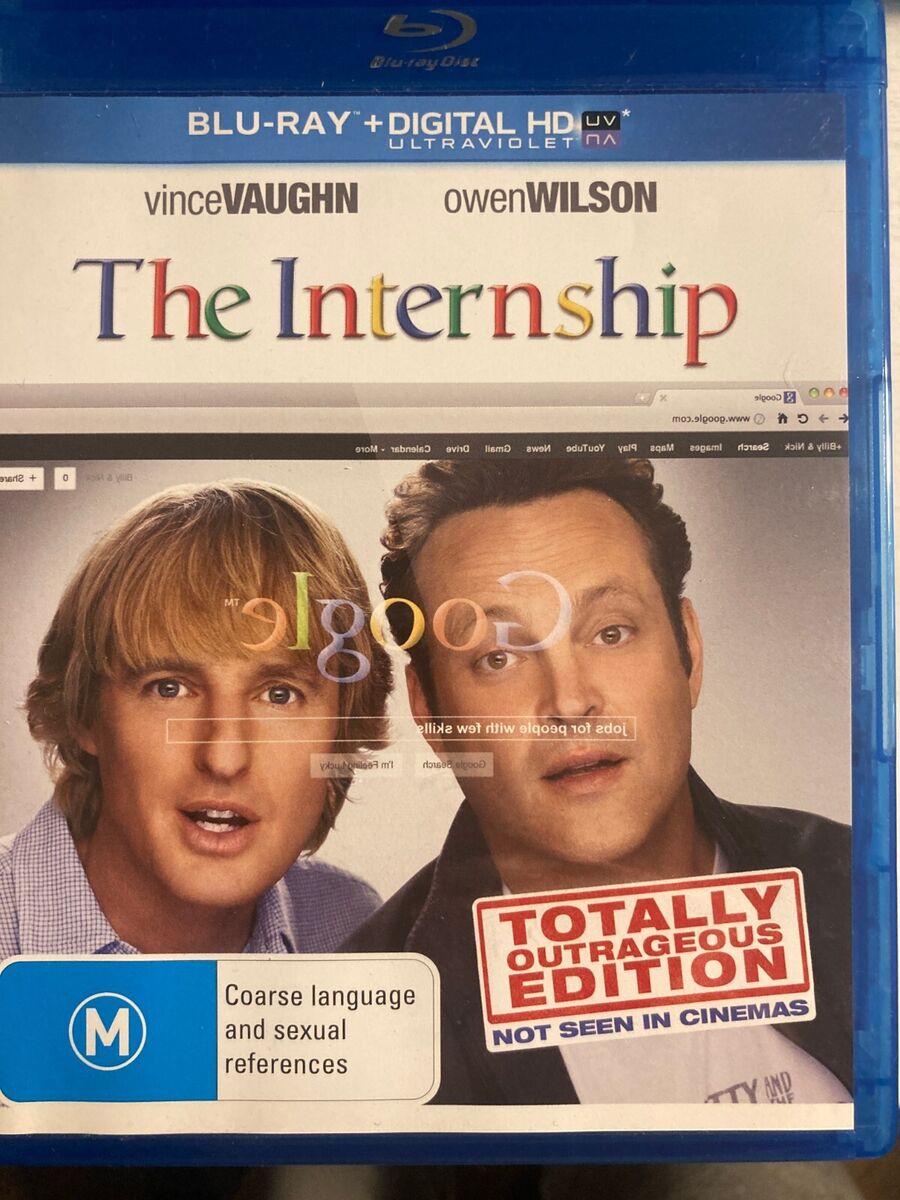 The Internship Blu Ray Cover