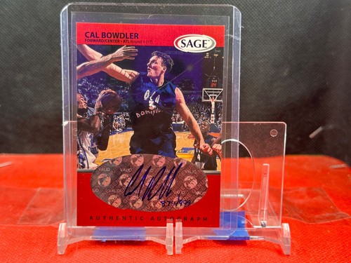 1999 Sage Rookie Autograph (Red) #A7 Cal Bowdle 879/999 NBA | eBay