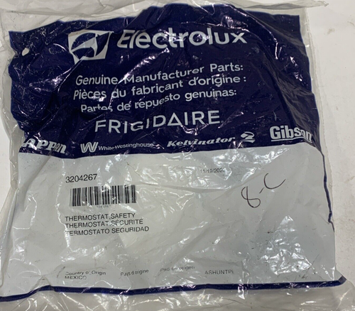 NEW OEM GENUINE FRIGIDAIRE DRYER High-Limit Thermostat 3204267 (P8) | eBay