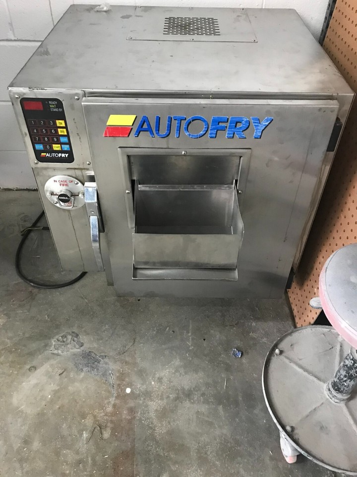 autofry ventless fryer auto control used basket lift | eBay