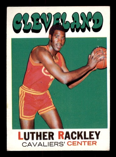 1971 Topps Basketball #88 Luther Rackley EX *e2 | eBay