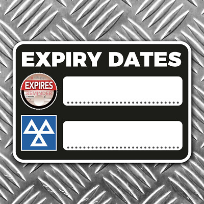 Mot / Auto Bollo Reminder Adesivo 100x70mm | eBay