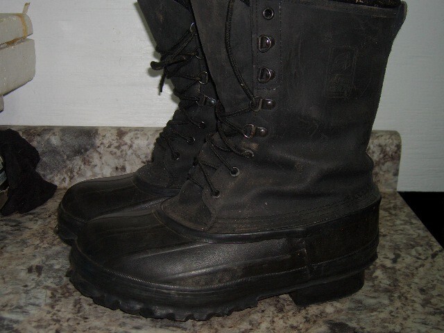 Lacrosse Iceman Mens Size 8 Winter Waterproof Fiberglass Shank Boots ...