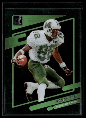 2023 Panini Chronicles Draft Picks Clearly Donruss Randy Moss Marshall ...