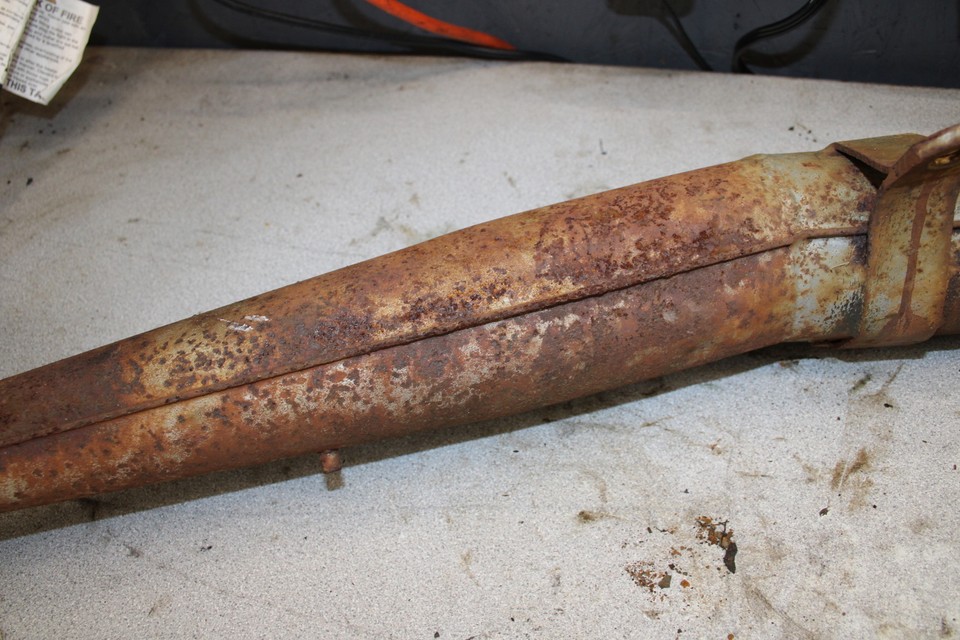 Yamaha DT1 MX 250 Hooker Model #26186 EXHAUST PIPE CHAMBER HEADER 1441 ...