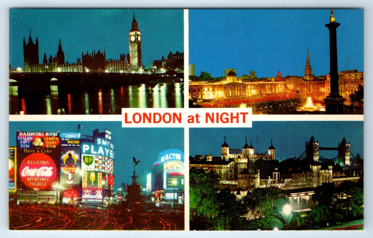 London Vintage Postcard